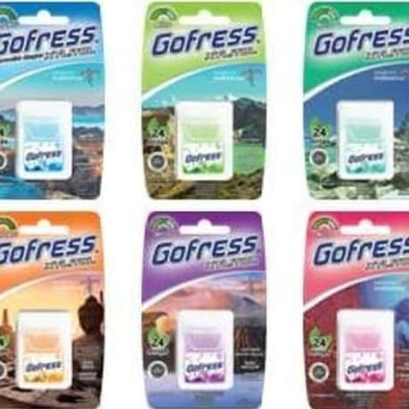 Jual Permen Lembaran Tipis Go Fress Gofress Xylitol Penyegar Nafas 24 ...