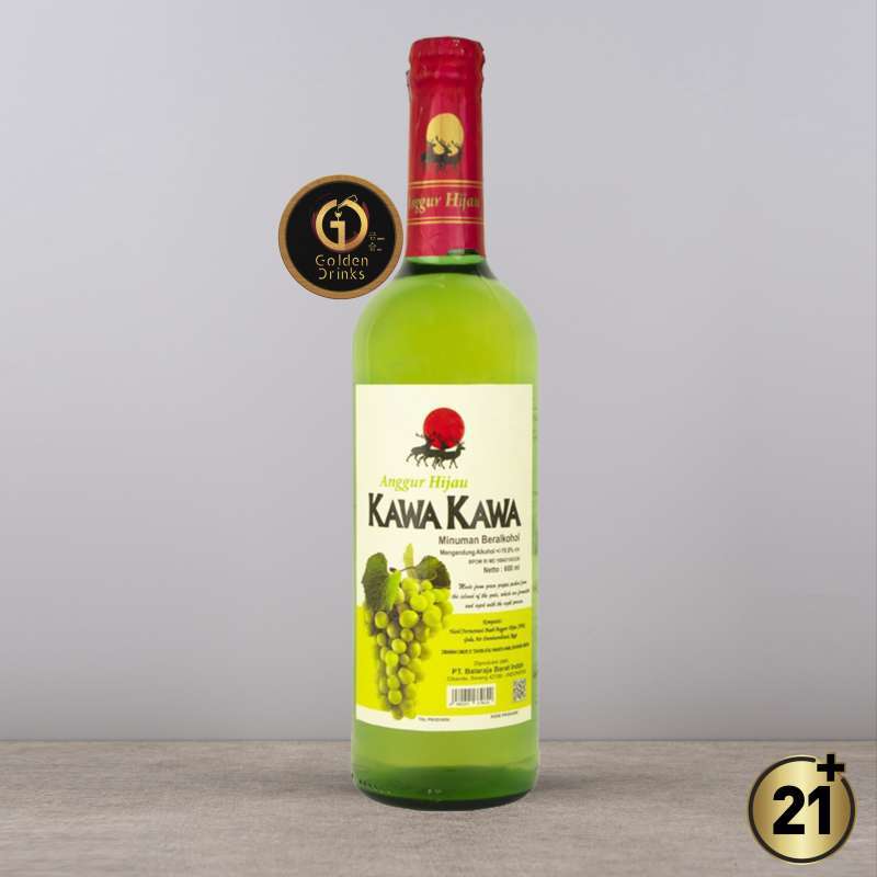 Promo Anggur Hijau Kawa Kawa 600 ml (Original dan Resmi by GoldenDrinks ...