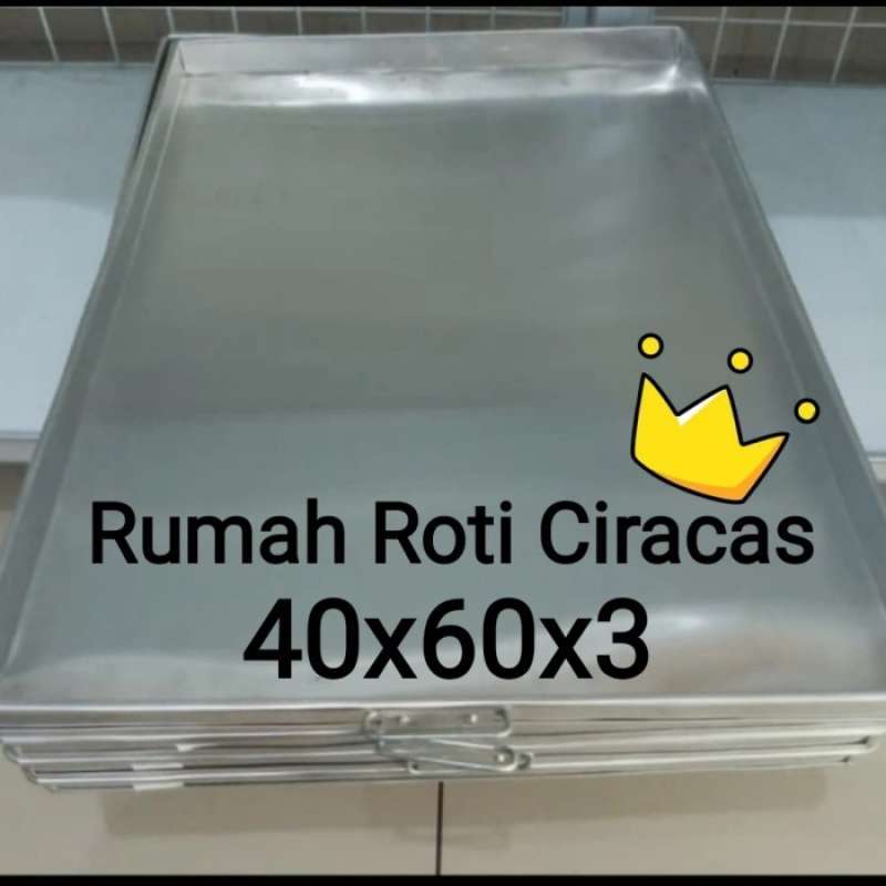 Promo Loyang Oven 40x60x3 Kuker Tray Ukuran 40x60 Almunium Bake Cake ...