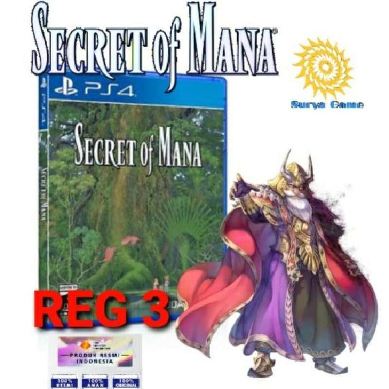 Jual SECRET OF MANA PS4 di Seller SURYA GAME STORE - Pegangsaan Dua, Kota Jakarta Utara | Blibli