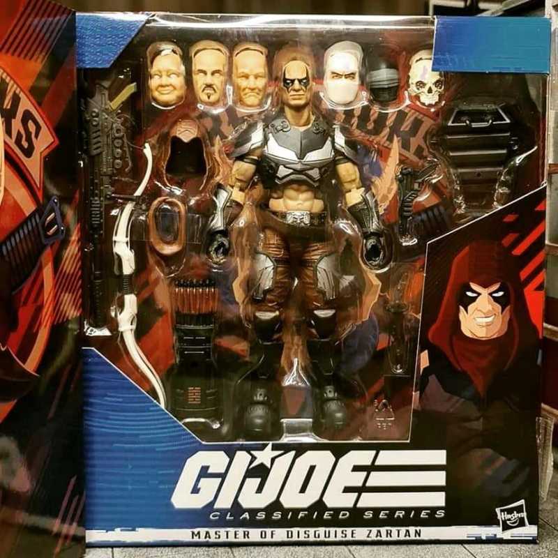 Jual Hasbro Gi-joe Classified Series Master Of Disguise Zartan Gijoe ...