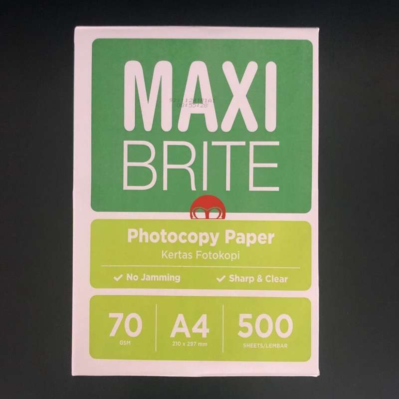 Jual Kertas HVS A4 70 Maxi Brite - PPLite - HVS A4-70 Sidu Natural ...