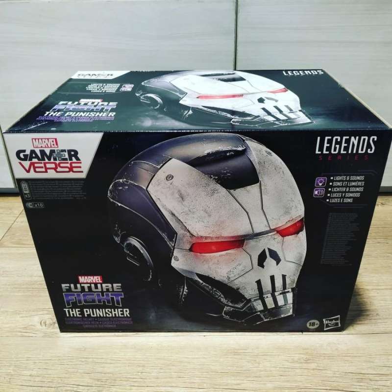 Jual HASBRO WAR MACHINE PUNISHER ELECTRONIC HELMET PROP REPLICA FUTURE ...