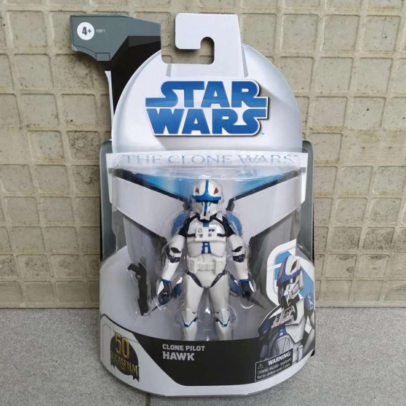 Jual Hasbro Star Wars Black Series Clone Wars Clone Pilot Hawk Di ...