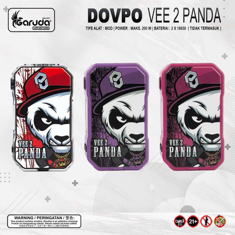Jual Vee 2 Panda Mod by Dovpo 100% Authentic di Seller Garuda Vape ...