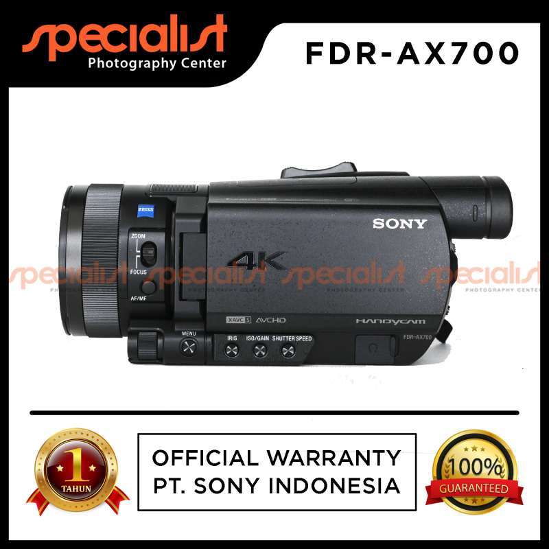 Jual Sony Fdr-ax700 4k Camcorder Di Seller Specialist Photography Center - Specialist ...