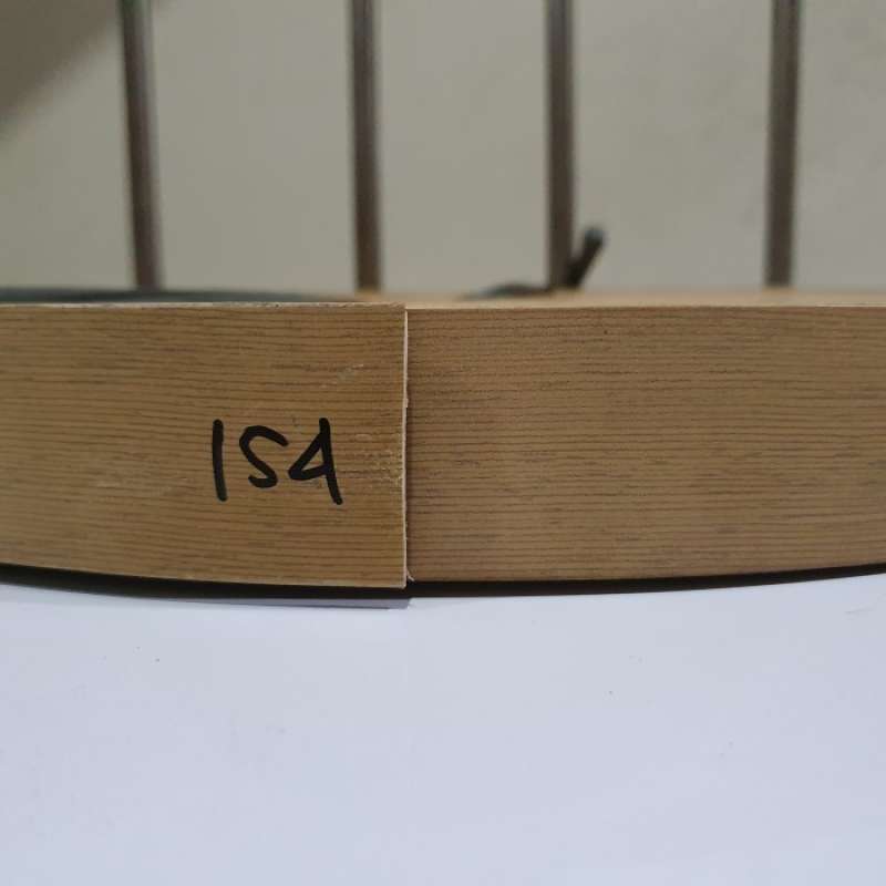 Jual Premium Taco Edging Hpl 154 TEBAL 2mm x LEBAR 42mm Serat Urat Kayu ...