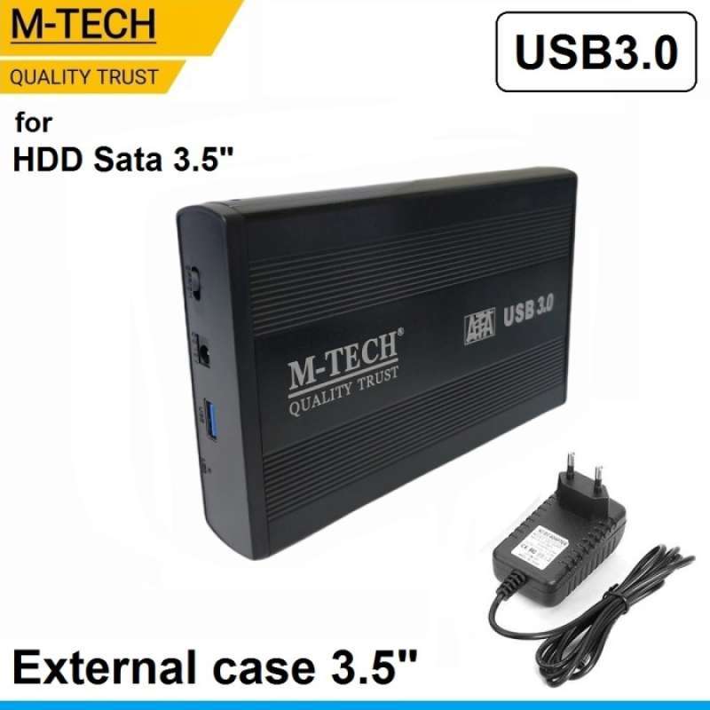 Promo M-Tech External Case / Casing Hdd Enclosure 3.5 Sata Usb 3.0 Diskon 12% di Seller Valmai ...