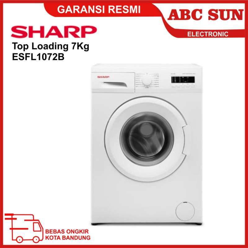 Jual MESIN CUCI SHARP ESFL1072B Front Loading 7kg (KHS BDG) di Seller ...