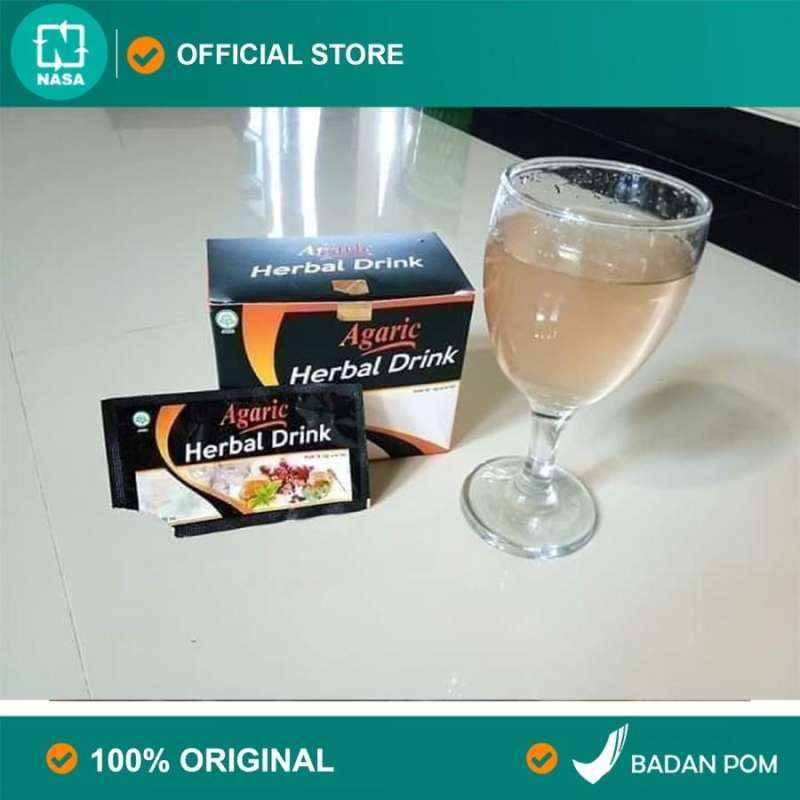 Jual Agarik Herbal Drink Nasa Mengencerkan Darah Stroke Darah Tinggi Di ...