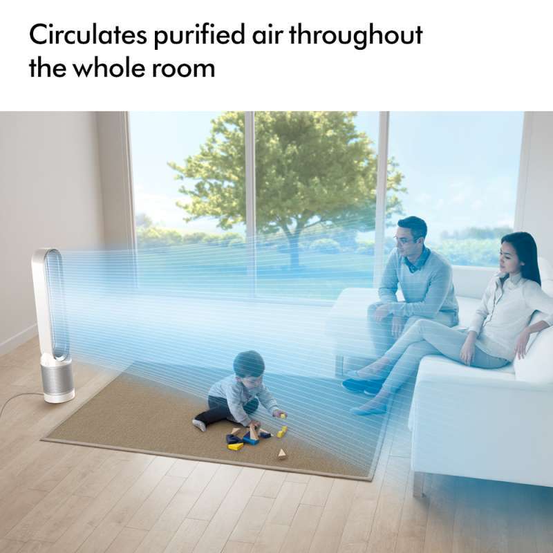 Jual Dyson Pure Cool ™ Air Purifier Tower Fan Tp00 (white/silver ...