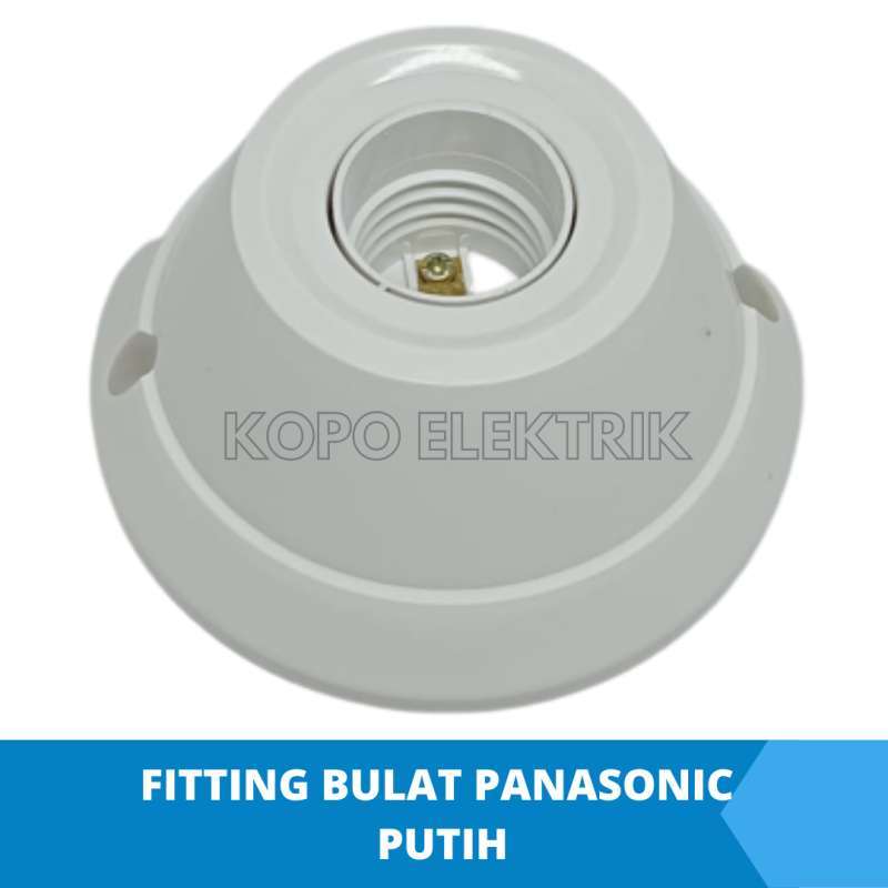 Promo Panasonic Fitting Lampu Bulat Putih Diskon 44% di Seller Kopo ...
