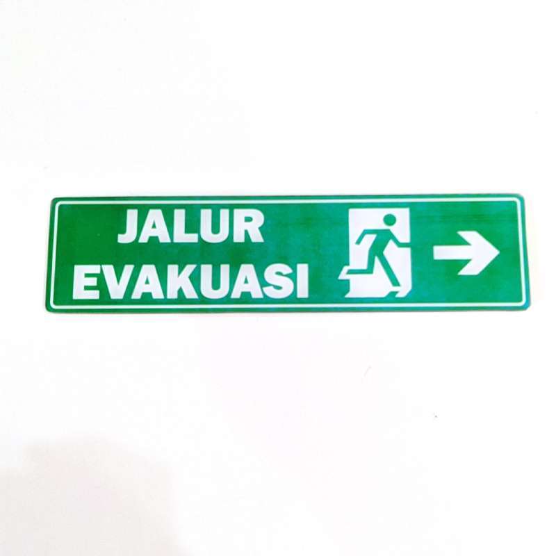 Jual Papan Simbol - Papan Tulisan Jalur Evakuasi Murah Mulyocreative di ...
