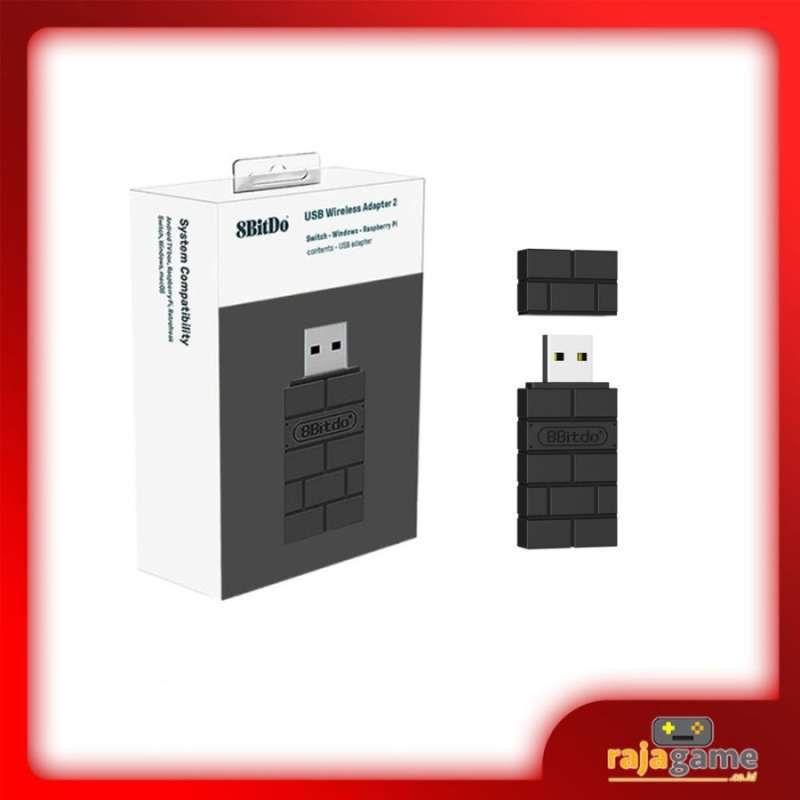 Promo 8BitDo USB Wireless Bluetooth Controller Adapter 2 Diskon 13% di ...