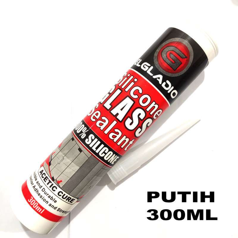 Jual Lem Silicon/lem Sealant Putih/hitam/clrear 280-300ml Elglado/yzr - Hitam 280ml Di Seller ...