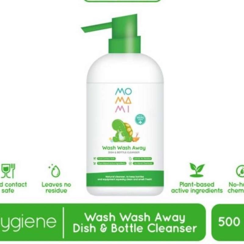 Jual Momami Wash Wash Away Dish & Bottle Cleanser 500 Ml Di Seller Rnl ...