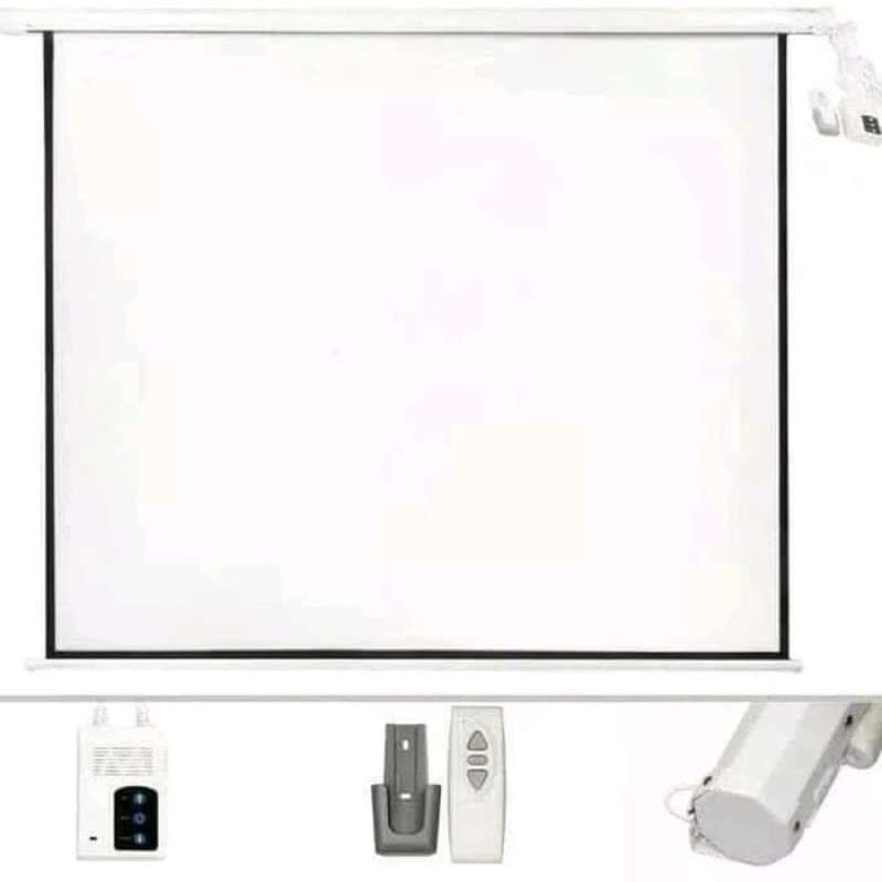 Jual LAYAR MOTORIZED DATALITE 100 INCH MS 100W DIAGONAL 16 : 1 ( 215cm x 134cm ) di Seller CV ...