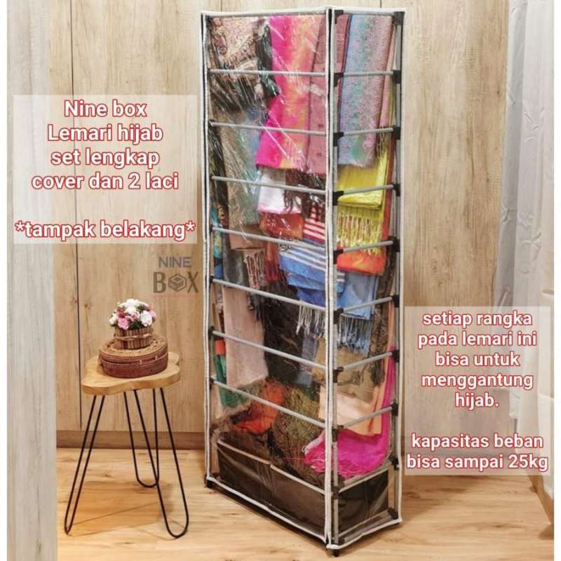 Jual Rak Hijab/rak Jilbab/rak Gantung/gantungan Hijab/gantungan Kertas ...