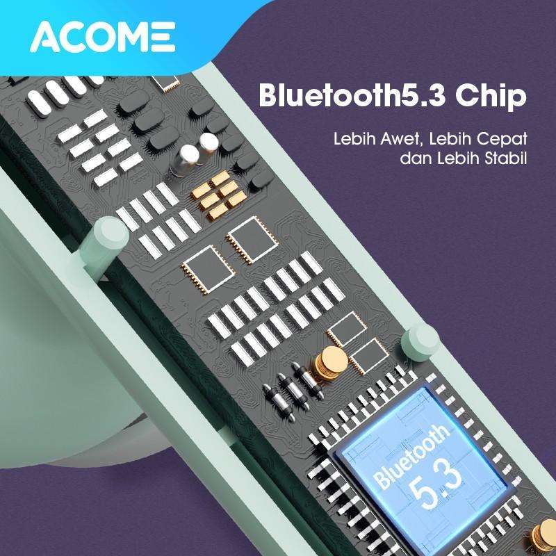 Jual Acome True Wireless Earbuds Headset Bluetooth 5.3 Tws Led Garansi ...