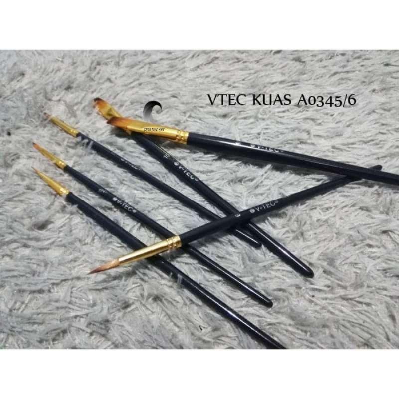 Jual V-Tec Artist Brush A0345 Set 6 / VTEC Kuas Lukis isi 6 /Kuas Lukis ... Jual V-Tec Artist Brush A0345 Set 6 / VTEC Kuas Lukis isi 6 /Kuas Lukis ...