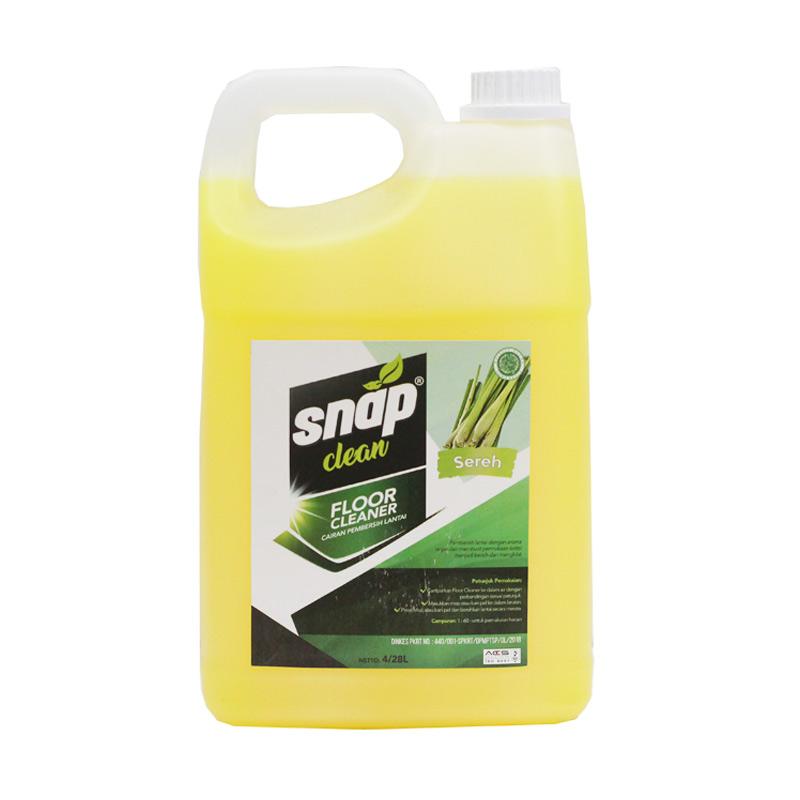 Promo Snap Clean Wangi Sereh Floor Cleaner Pembersih Lantai [4 L ...