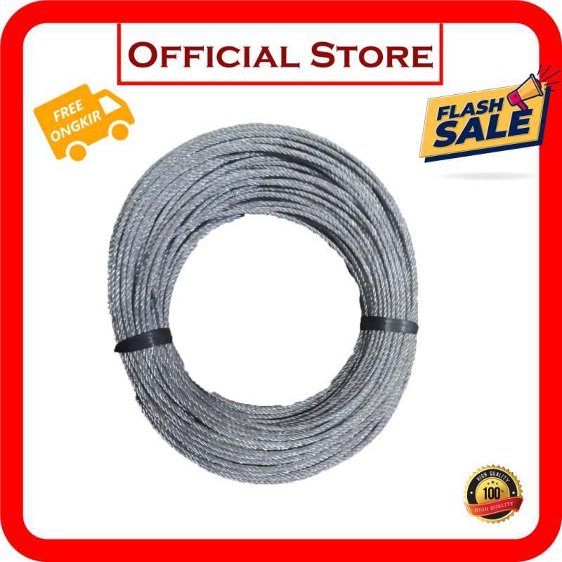 Promo sling baja 10mm/kawat baja 10mm/seling baja 10mm Sling untuk lift ...