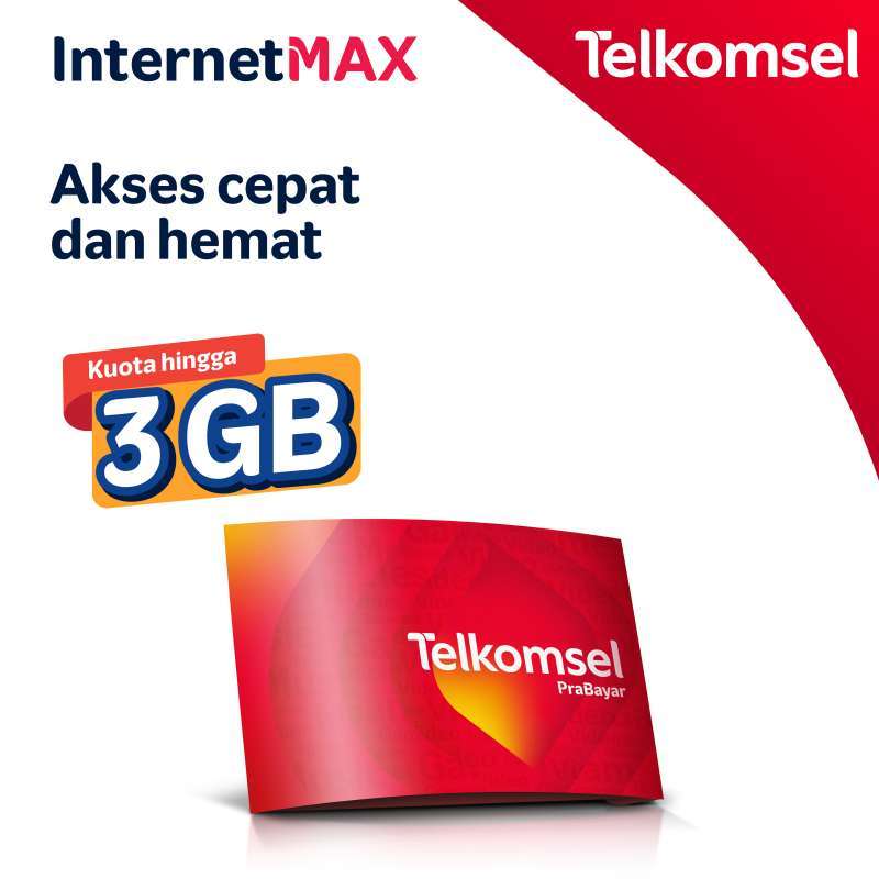 Jual Kartu Perdana Internetmax 0,5 Gb + 2 Gb Di Seller Telkomsel Store ...