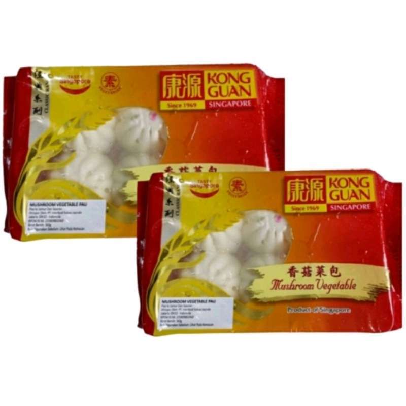 Jual Kong Guan Mushroom Vegetable Pau Pao Isi Jamur Dan Sayuran 360gr ...