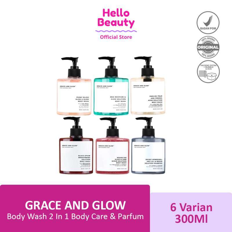 Promo Grace and Glow BODY SHOWER Diskon 31% di Seller Hello Beauty ...