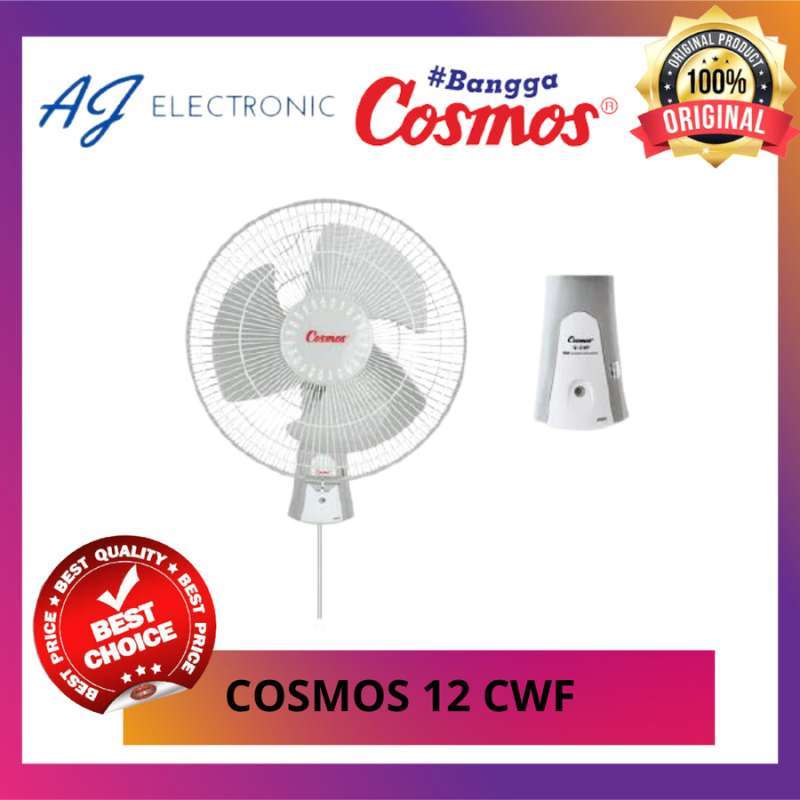 Jual Kipas Angin Cosmos 12-cwf Wall Fan / Dinding, Kipas Angin Cosmos ...