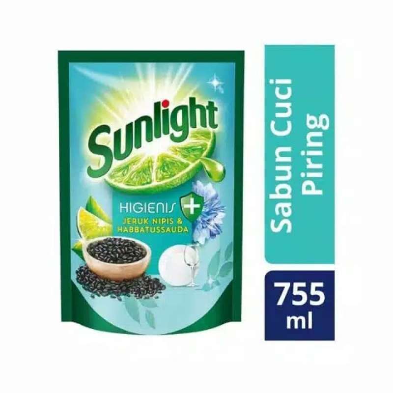 Jual Sunlight 755 ml Jeruk Nipis & Habatusauda 1 Karton / Dus [ 12 x ...