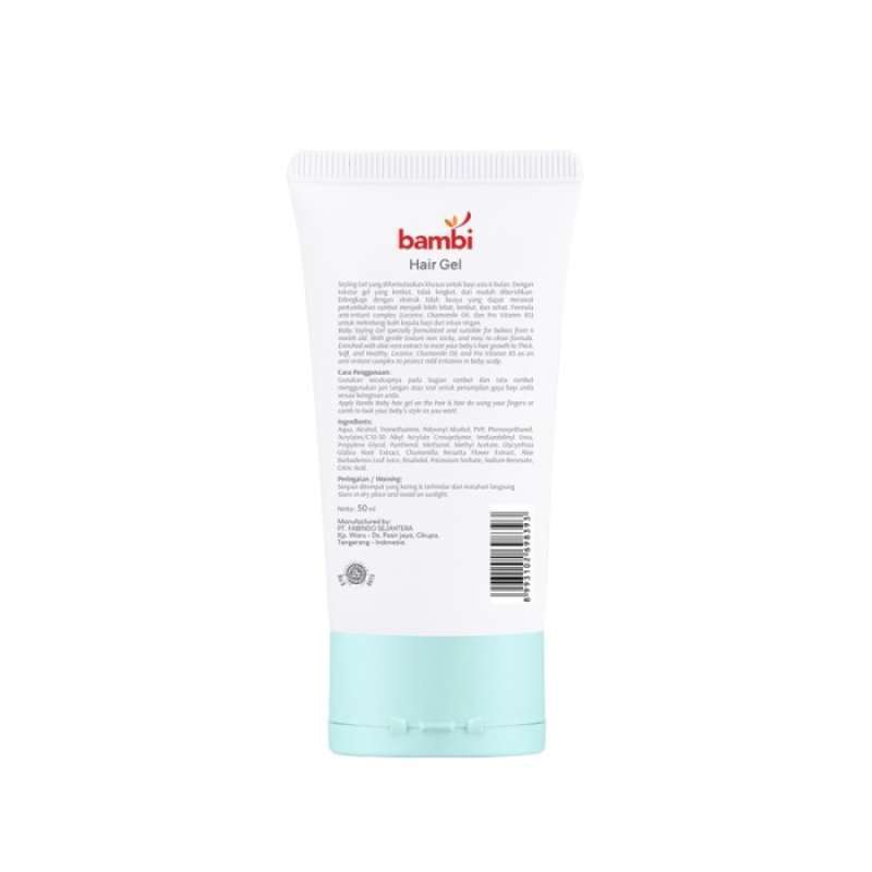 Jual Bambi Baby Hair Gel 50ml Di Seller Yuki Store - Tugu Utara, Kota ...