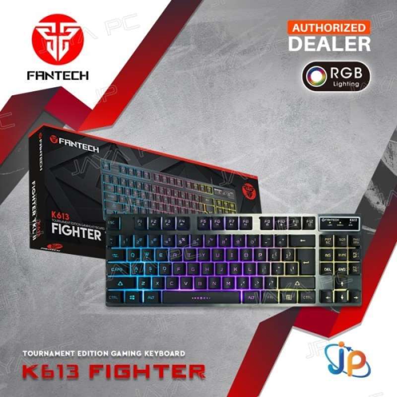 Promo Keyboard Gaming Fantech Fighter II K613 TKL Tenkeyless RGB Diskon 4% di Seller Thallashop ...
