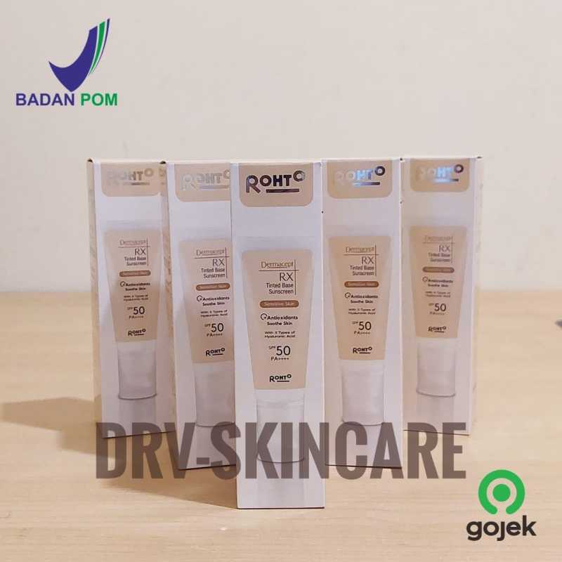 Jual Dermacept Rx Tinted Base Sunscreen Sensitive Skin Cream SPF 50 ...
