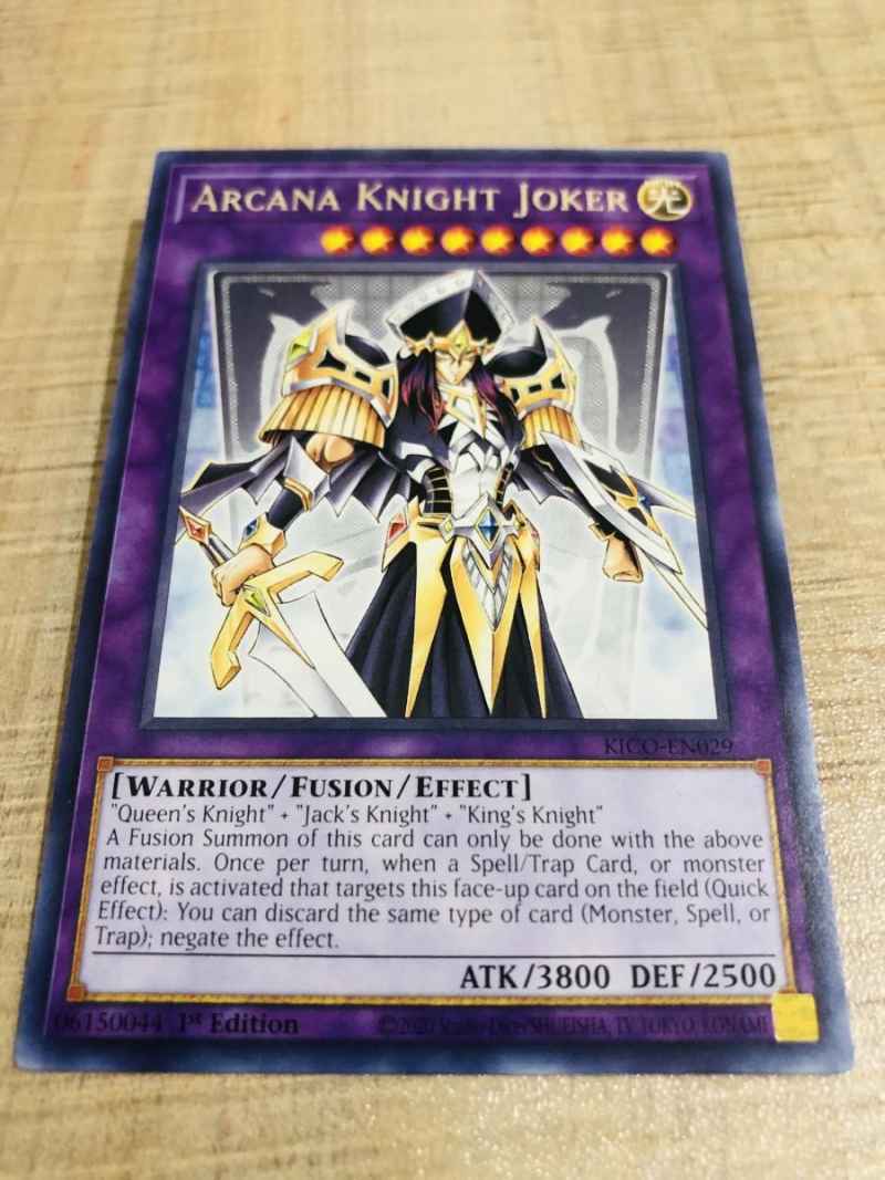 Jual Kartu Yugioh Original Arcana Knight Joker Rare di Seller antique ...
