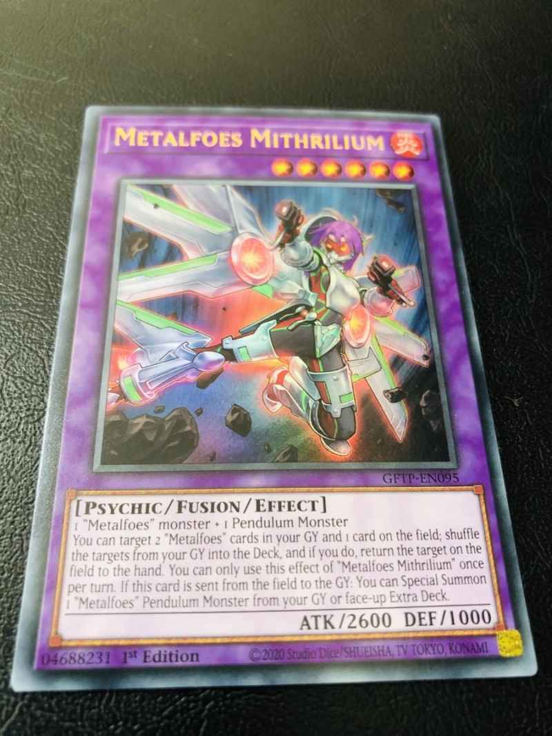 Jual Kartu Yugioh Original Metalfoes Mithrilium Ultra Rare Di Seller ...