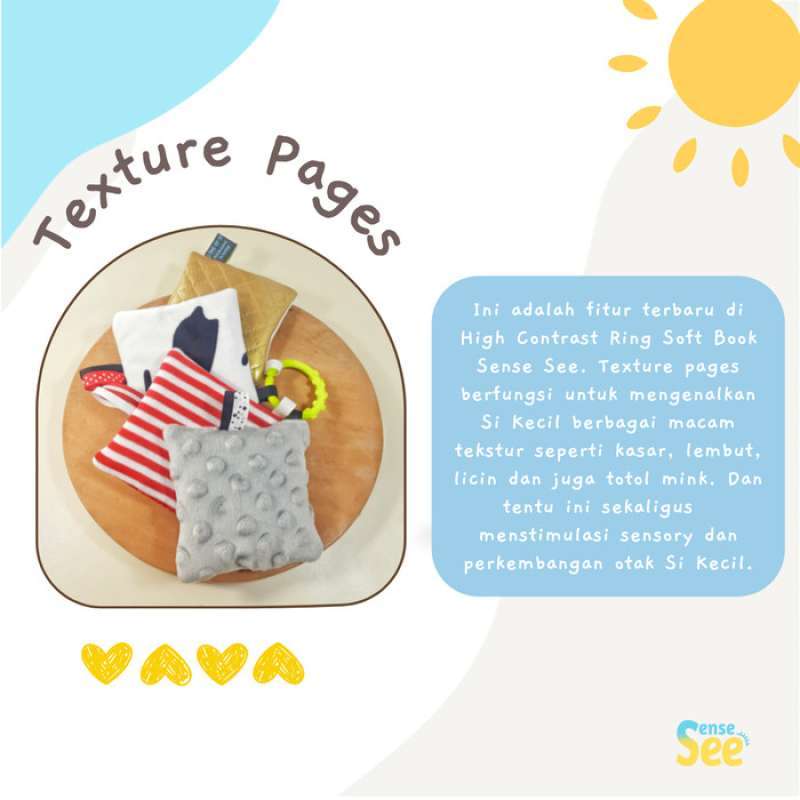 Jual Nobrand High Contrast Ring Soft Book (Emotions) | Buku Bayi| Buku ...