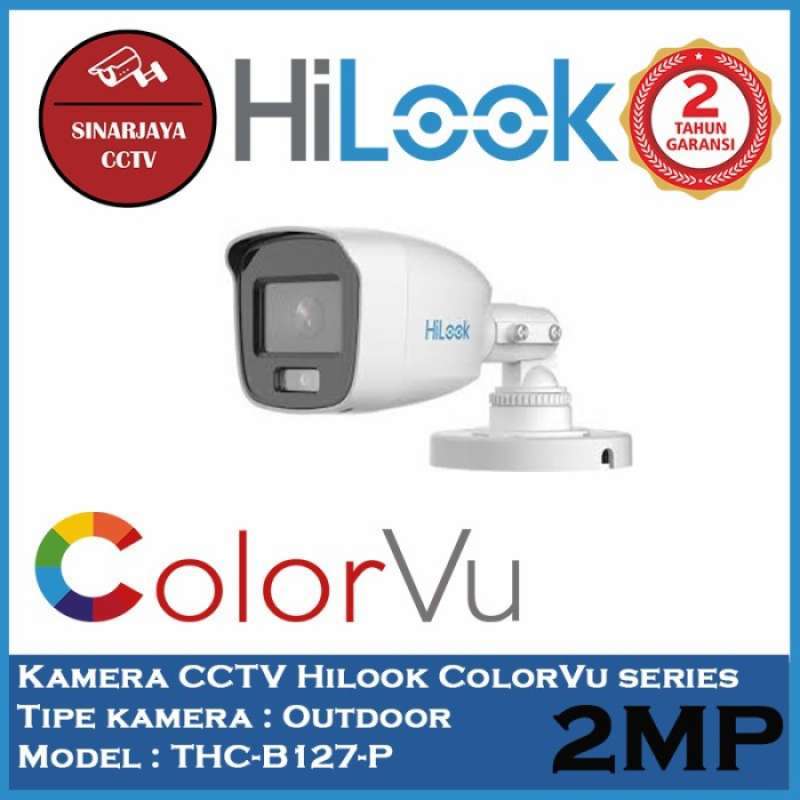 Jual Kamera Cctv Colorvu Hilook 2mp Outdor Thc B127 P Indor Thc T127 P