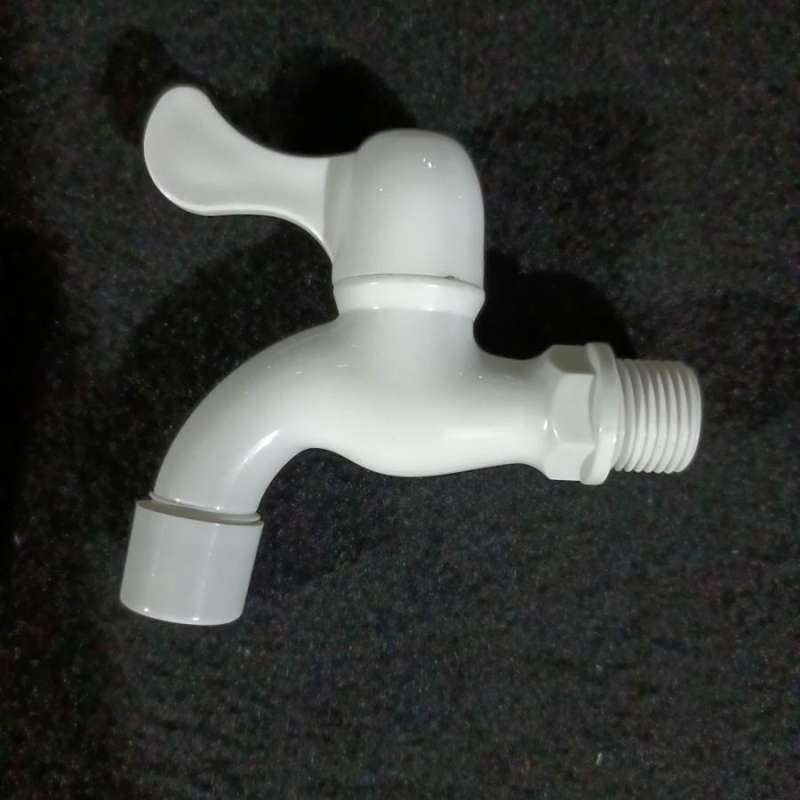 Jual kran air tembok PVC volk 1/2 di Seller HOME BUILDING SHOP - Tanah ...