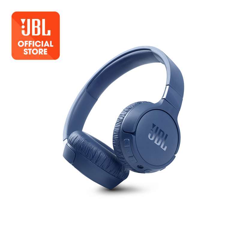 Promo JBL Tune 660NC Wireless On-Ear Headphones with Active Noise Cancellation - Blue Diskon 26% ...