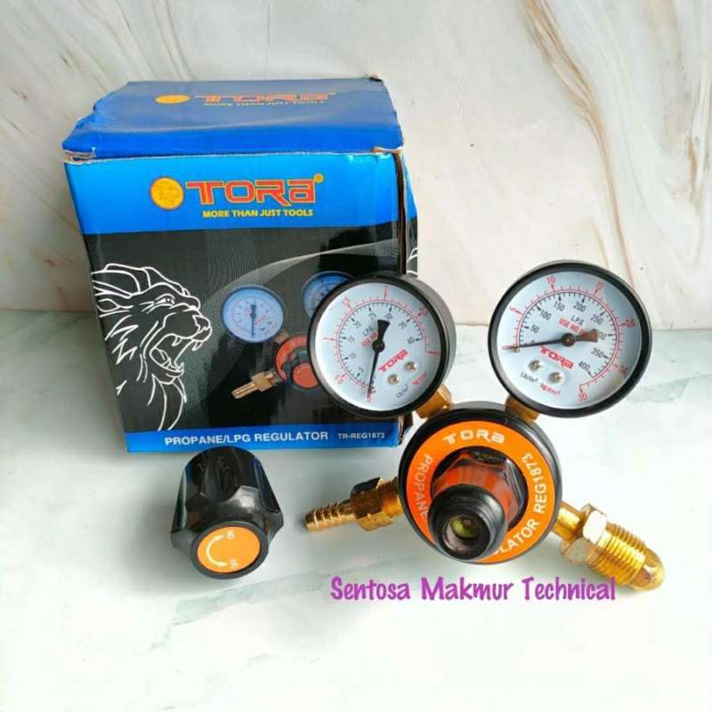 Jual TORA Regulator Las Welding LPG Elpiji Elpigi Propane di Seller Sentosa Makmur Technical ...