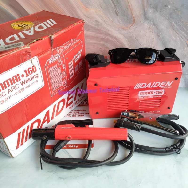 Jual Daiden Mma 160 Mesin Inverter Trafo Las Welding Machine Mmai 160 ...
