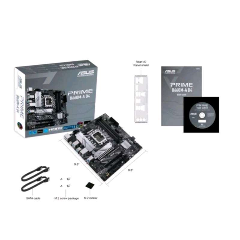 Jual ASUS PRIME B660M-A D4 INTEL B660 DDR4 LGA 1700 di Seller ...