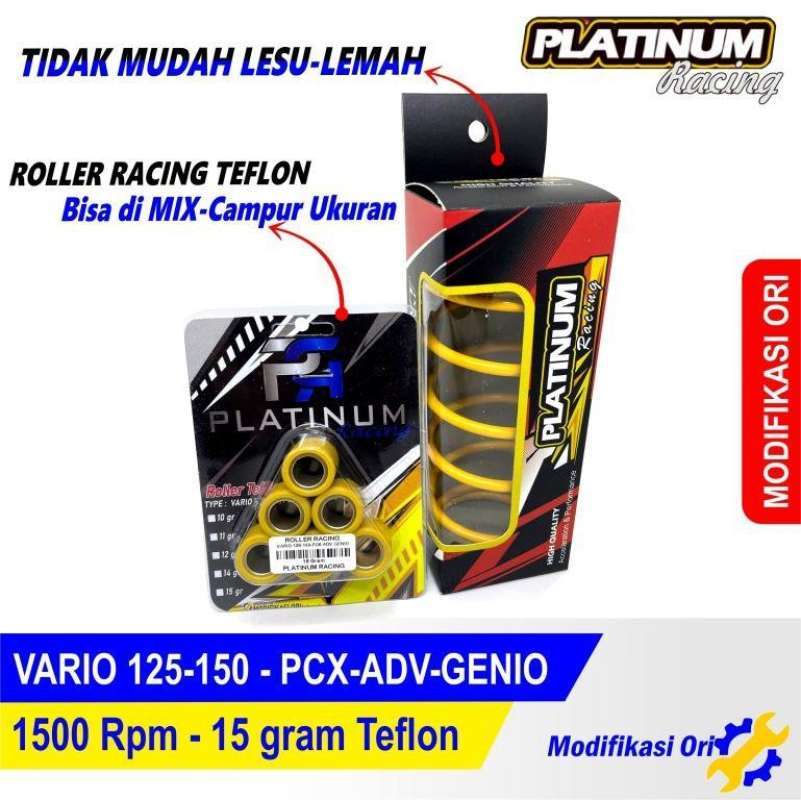 Promo Vario 125 Per Cvt 1500 Rpm Roller 12 Gram Racing Vario 150 Honda ...