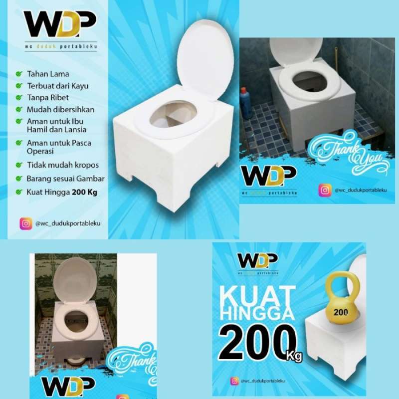 Promo Wc Jongkok Portable Kursi Kloset Duduk Portable Diskon 10% di ...
