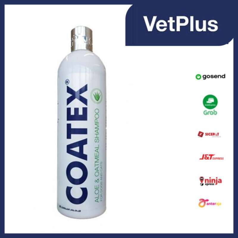 Jual COATEX ALOE & OATMEAL SHAMPOO KUCING / ANJING VETPLUS 250 ml di ...