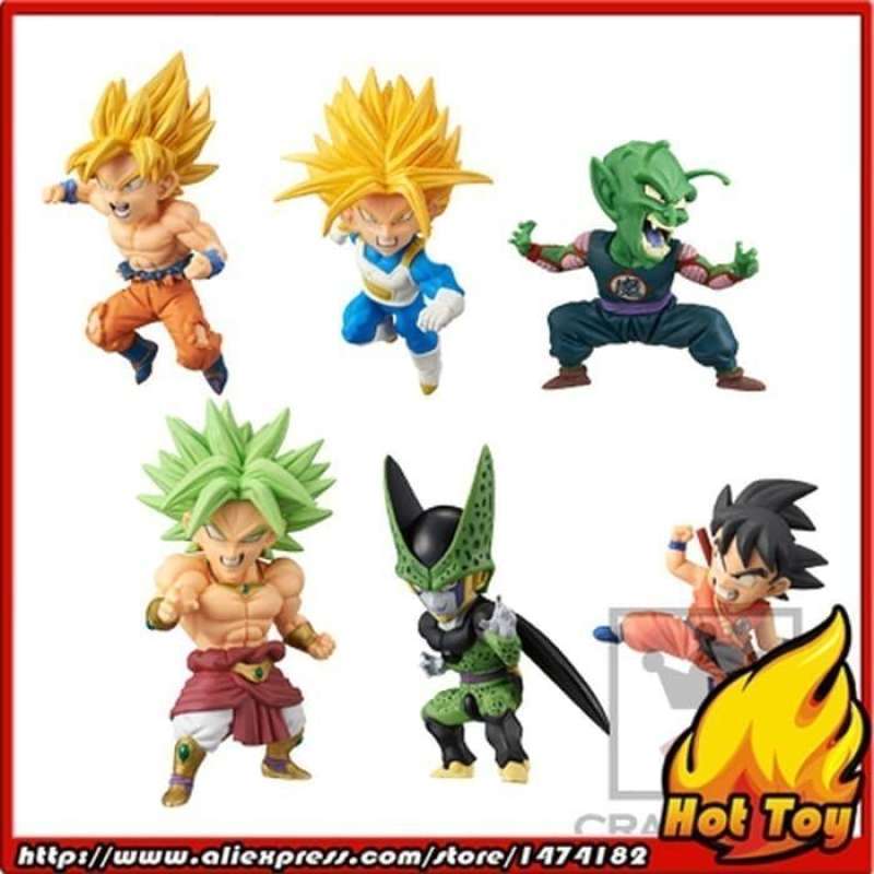Jual ORIGINAL Dragon Ball WCF Battle of Saiyans vol 2 set 6 -NEW& VERY RARE di Seller Z-hobby ...