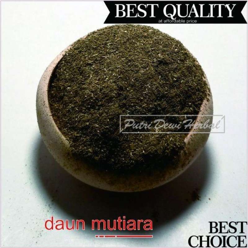Jual Daun Mutiara Bubuk 1 Kg - 1000 Gram - Rumput Mutiara Serbuk ...
