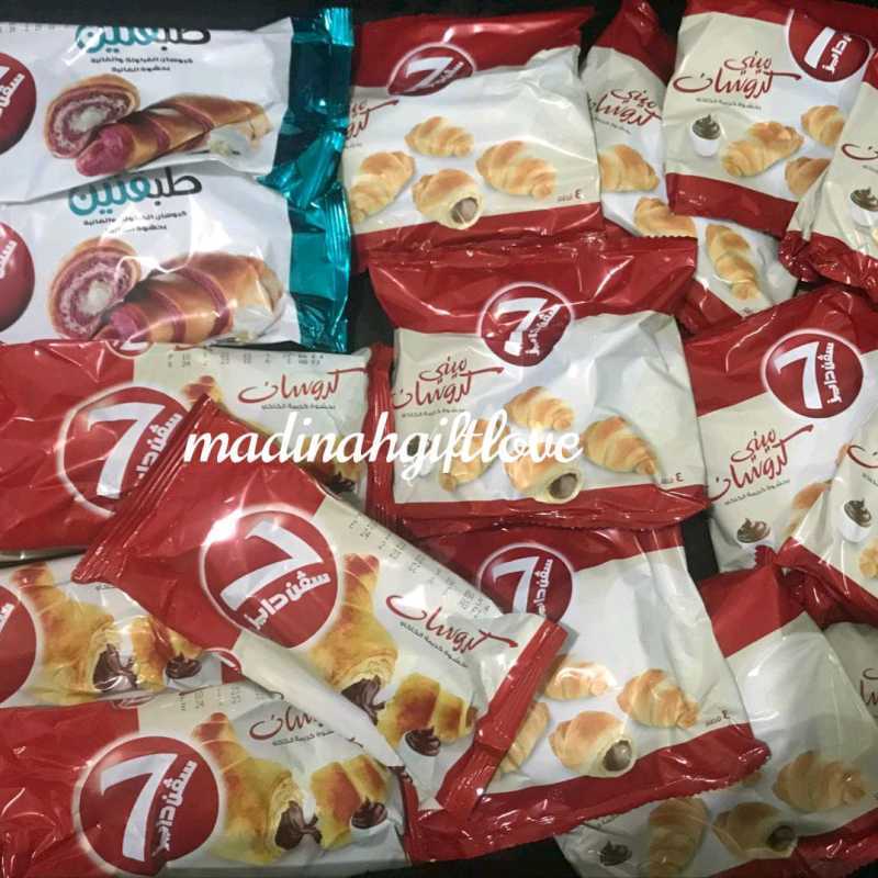 Jual Mini Croissant Sevendays Asli Saudi Di Seller Madinahgiftlove ...