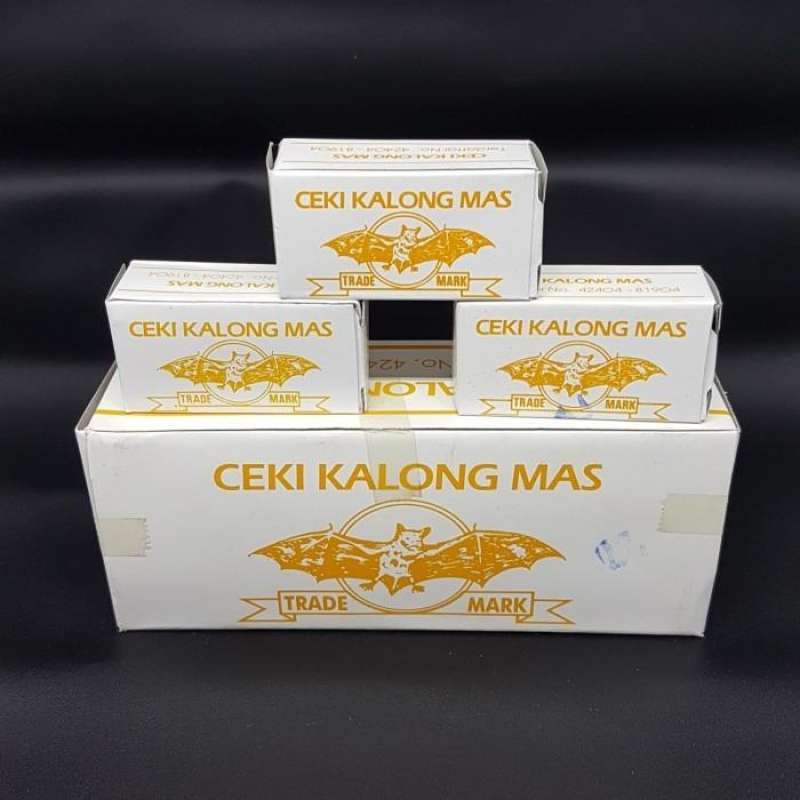 Jual 1 Box 10Set Kartu Ceki Kalong Mas Kartu Kuning Kertas Koa Bukan ...